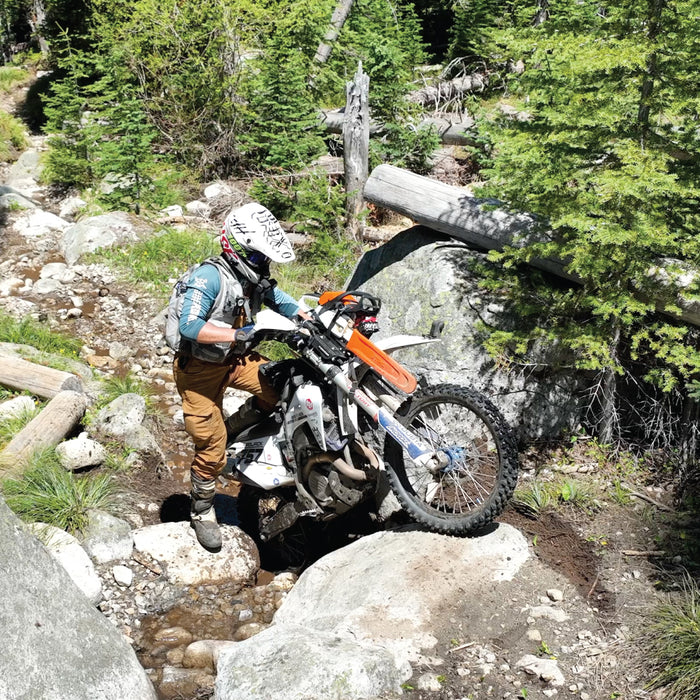 Dirt Bike Chainsaw Mount for Trail Clearing | Gravitas